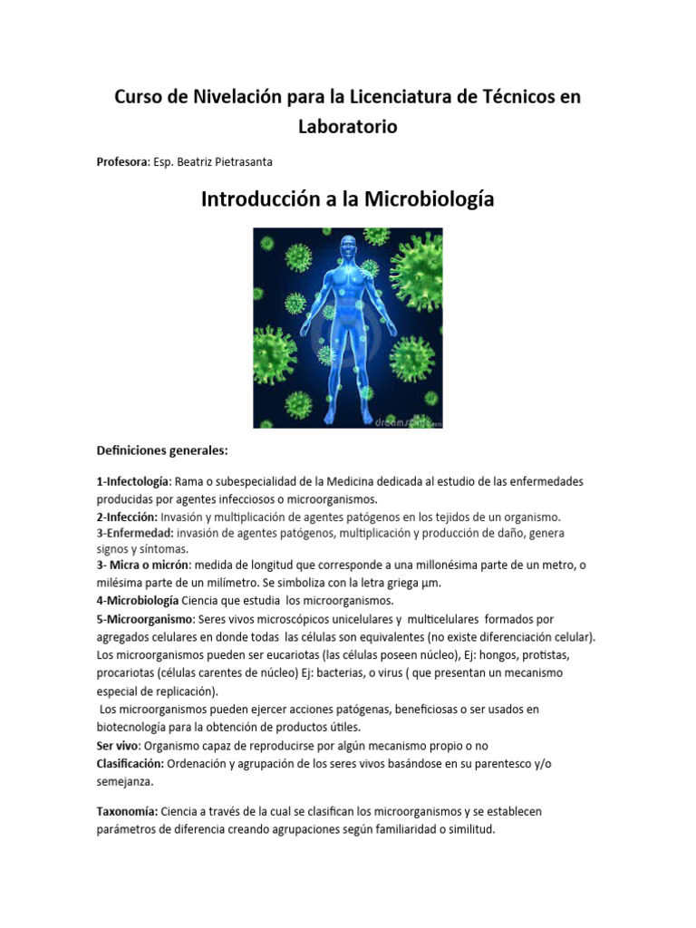 Introducción A La Microbiología Umaza | PDF