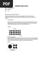 Prinsip Seni Rupa Dan Gambarnya 1. Kesatuan (Unity) | PDF | Seni