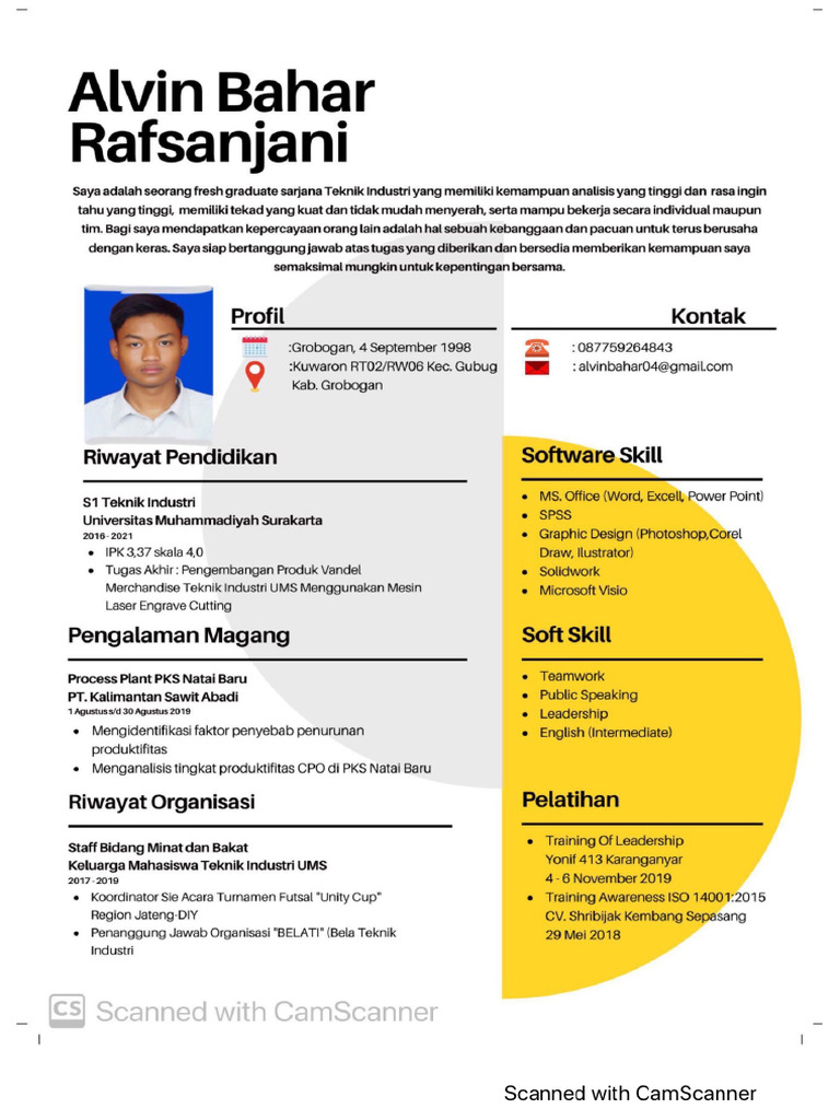 Contoh CV | PDF