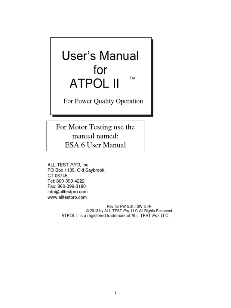Atpol II | PDF