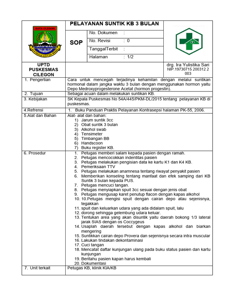 Kumpulan Sop KB | PDF
