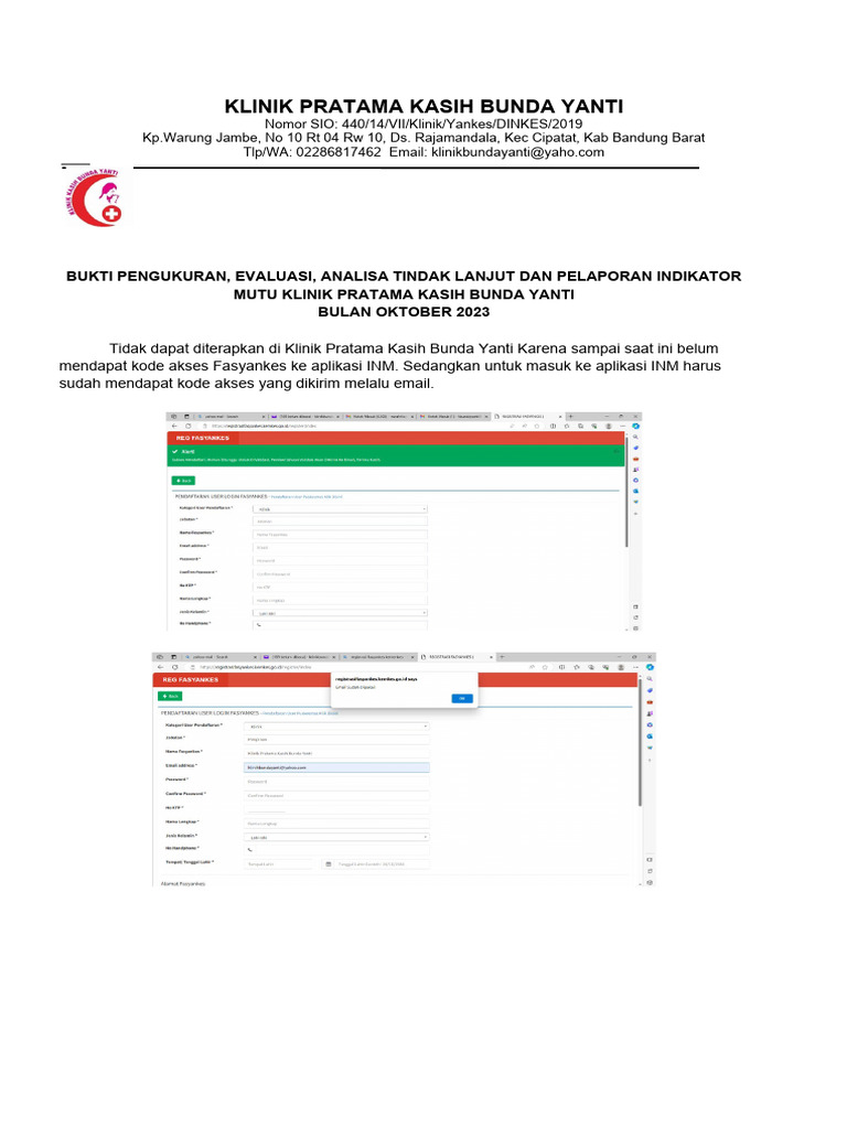 EP 2.1.2.3 Bukti Pengukuran Indikator Mutu Prioritas Dan Indikator Mutu Klinis | PDF
