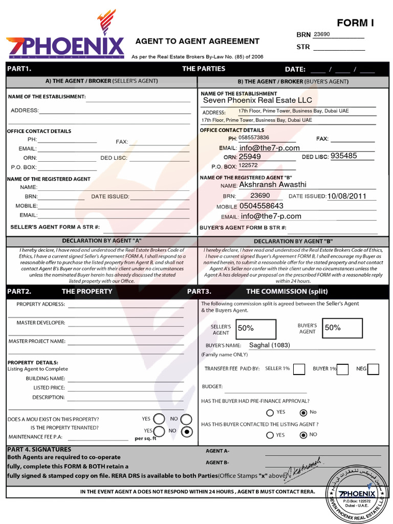 A2A Form Buyer | PDF