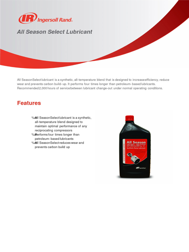 All Season Select Lubricant - en | PDF