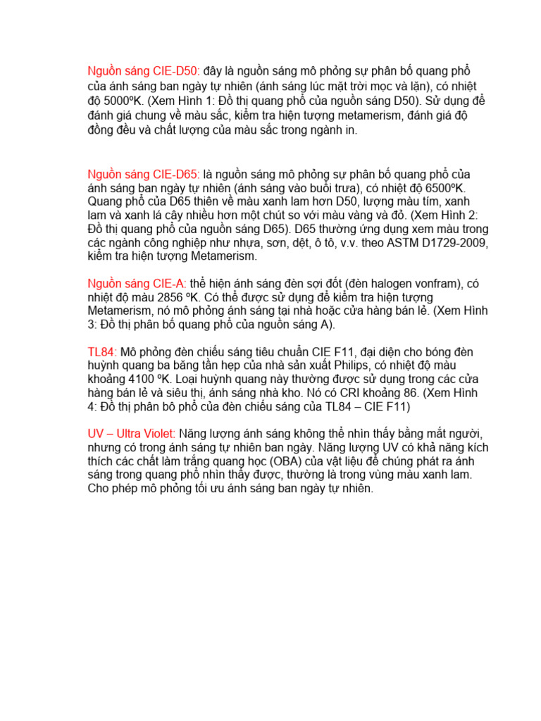 Ngu N Sáng CIE-D50 | PDF