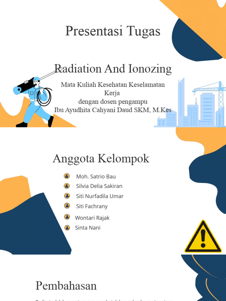 Presentasi Tugas Kel. 11 Kesehatan Keselamatan Kerja | PDF