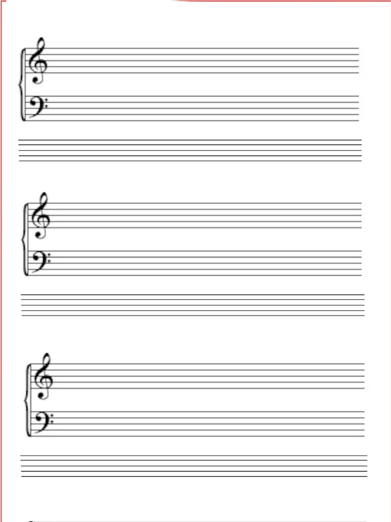 Pentagramas Armonia | PDF