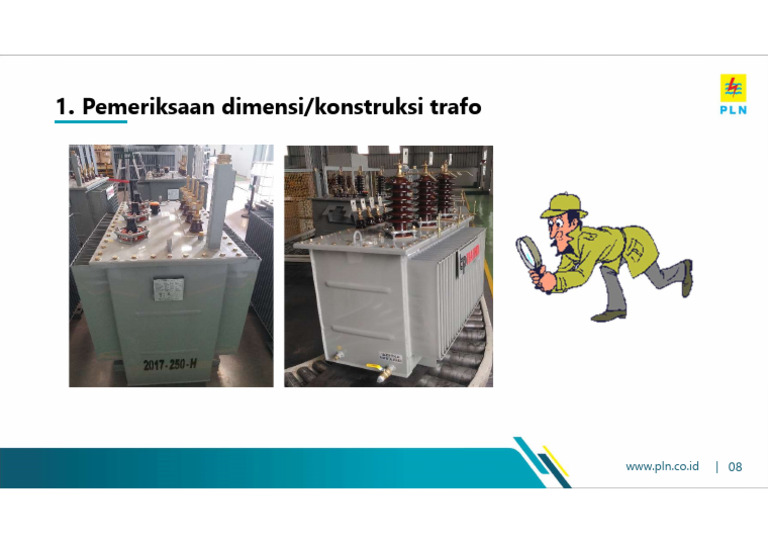 Pemeriksaan Dimensi Trafo PLN | PDF