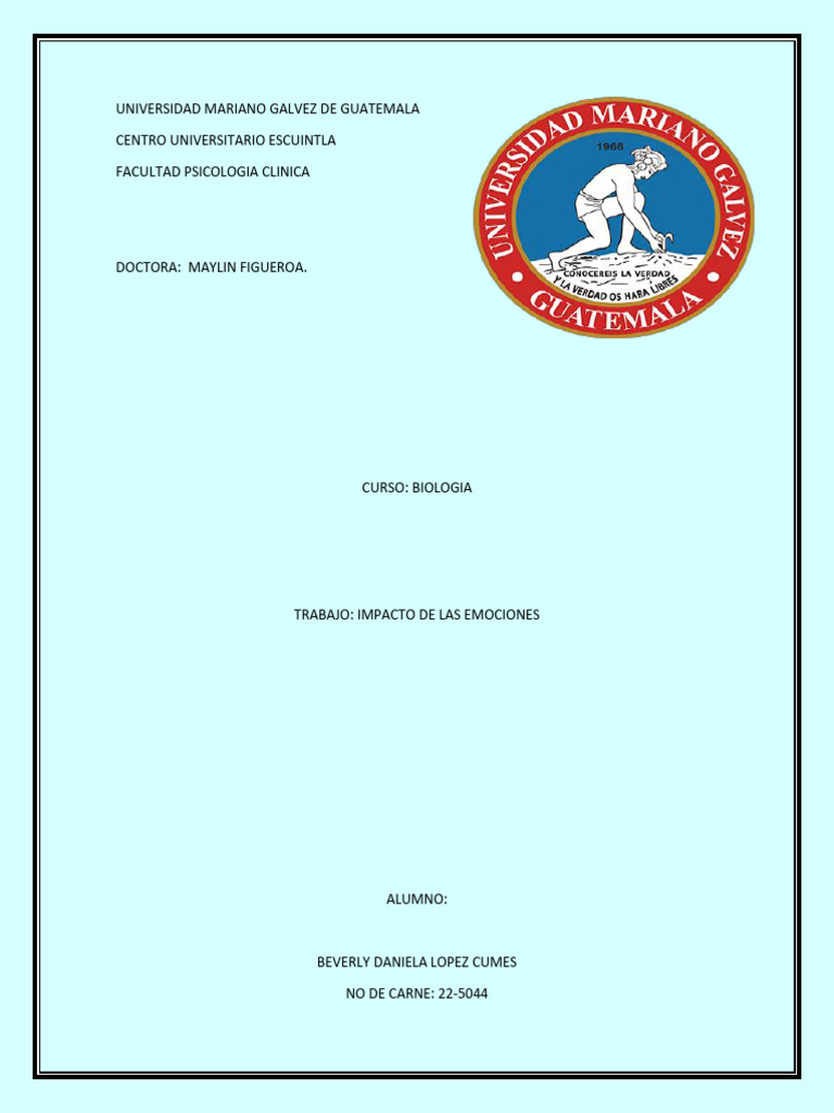 El Impacto de Las Emociones Tomando Como Base Los Neurotransmisores. | PDF