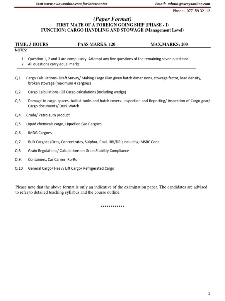 Phase-I - Complete Q.set | PDF