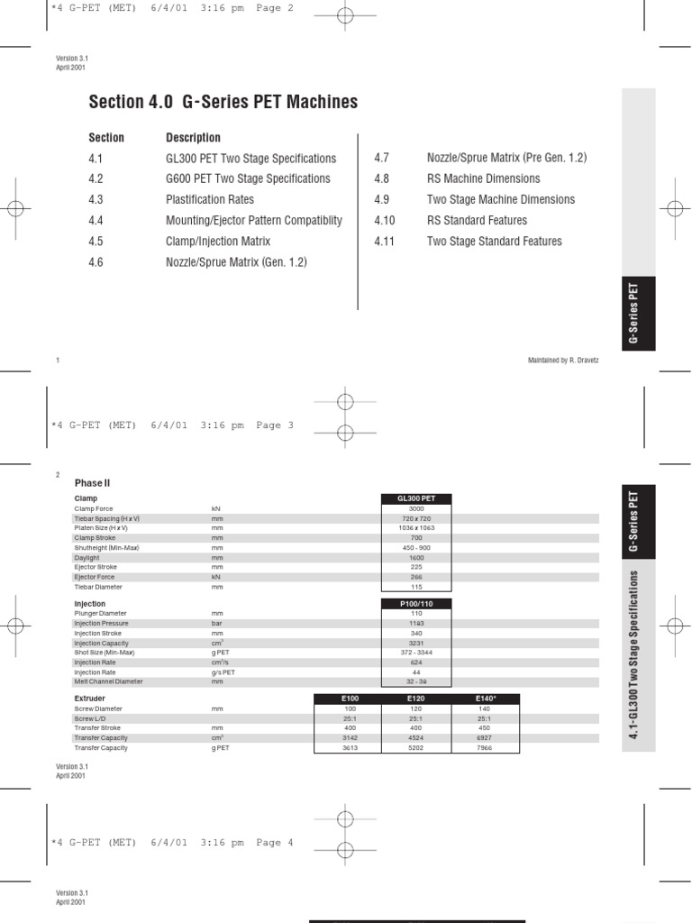 Husky G-PET - Product Guide | PDF