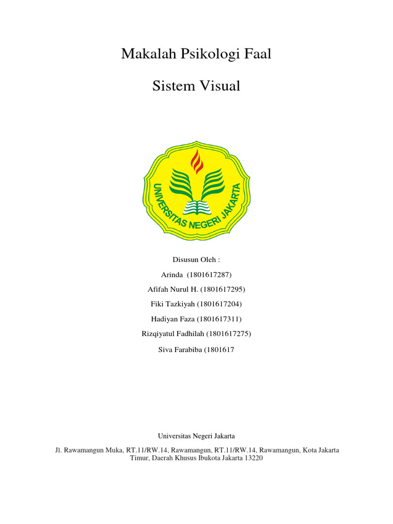 Makalah Kelas B - Visual | PDF | Pengembangan Diri