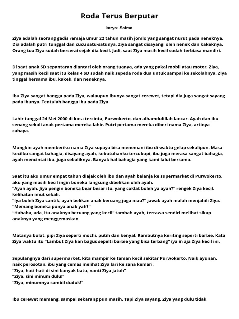 Roda Terus Berputar | PDF