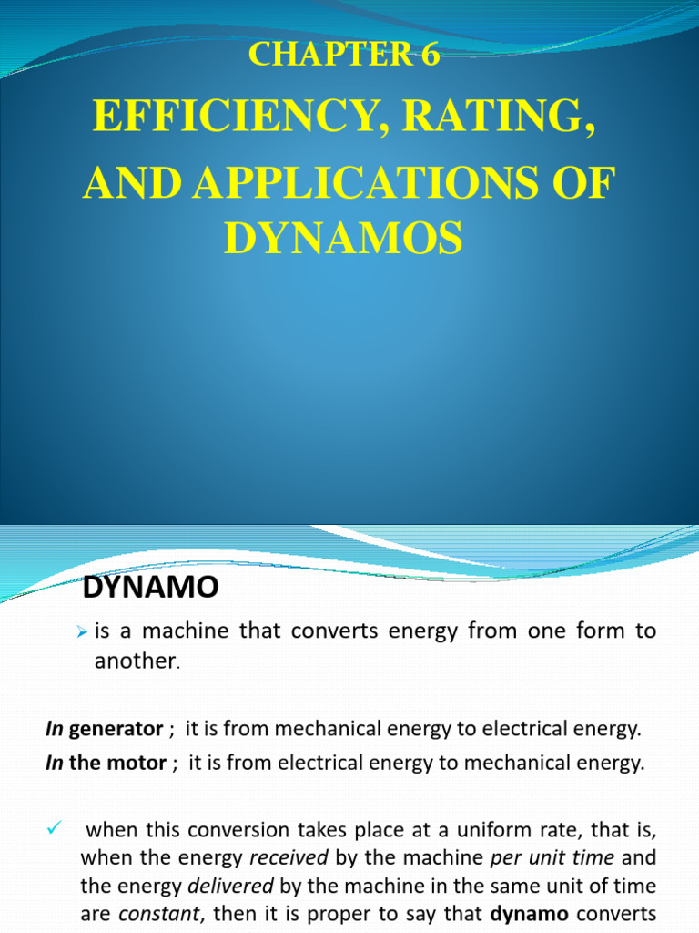 DC MACH - Chapter 6 | PDF