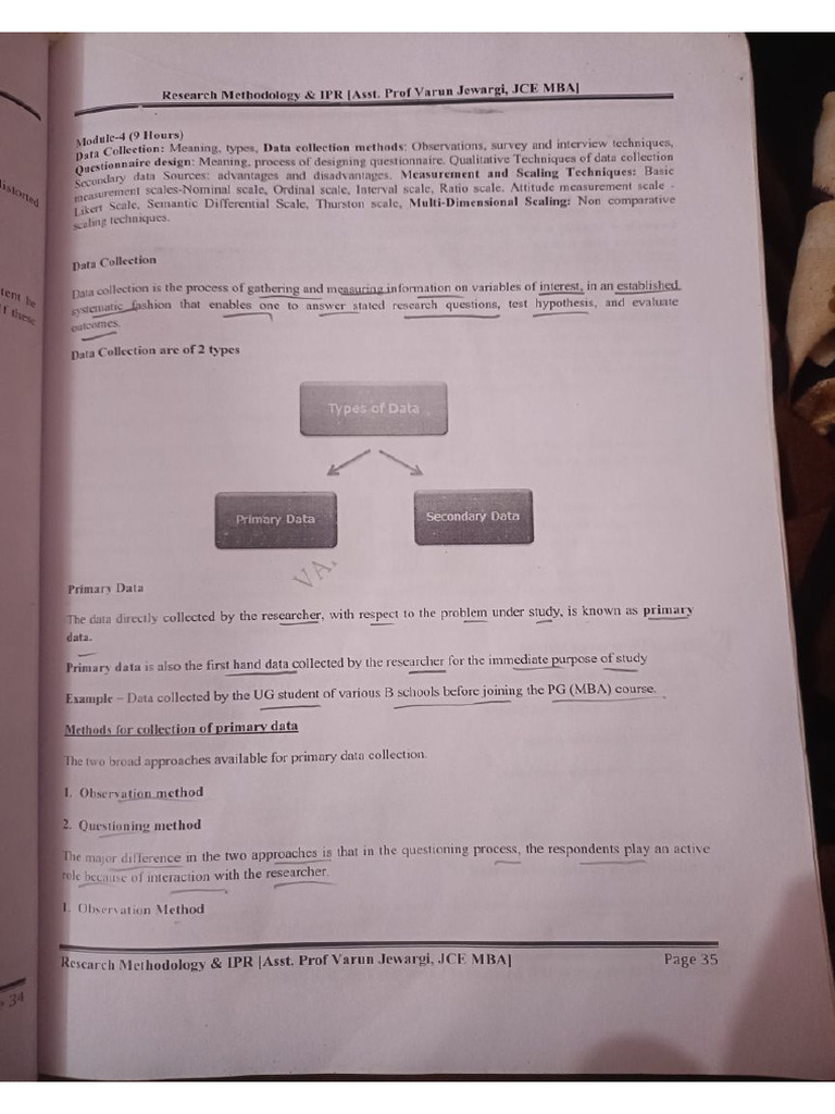 Research Methodology Vtu 4 | PDF