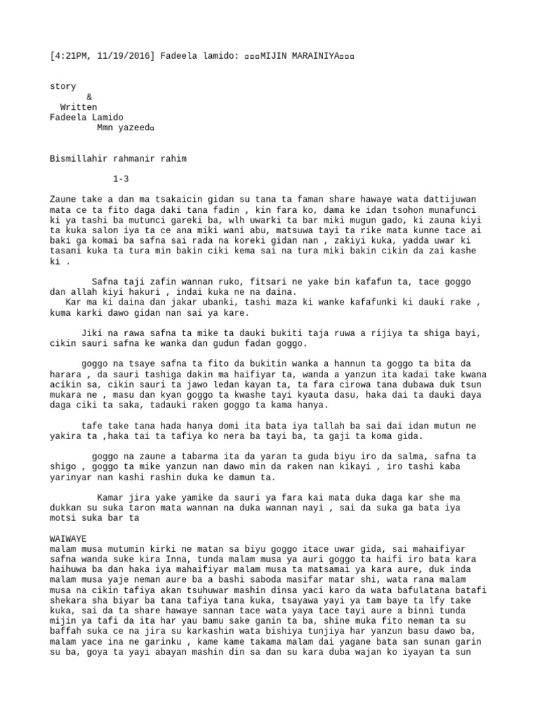 Mijin Marainiya Complete | PDF