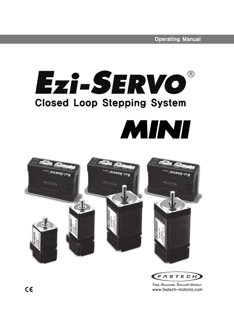 Manual Ezi-Servo Mini Eng | PDF | Electric Motor | Servomechanism