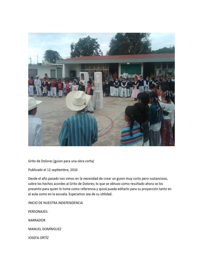 Grito de Dolores | PDF