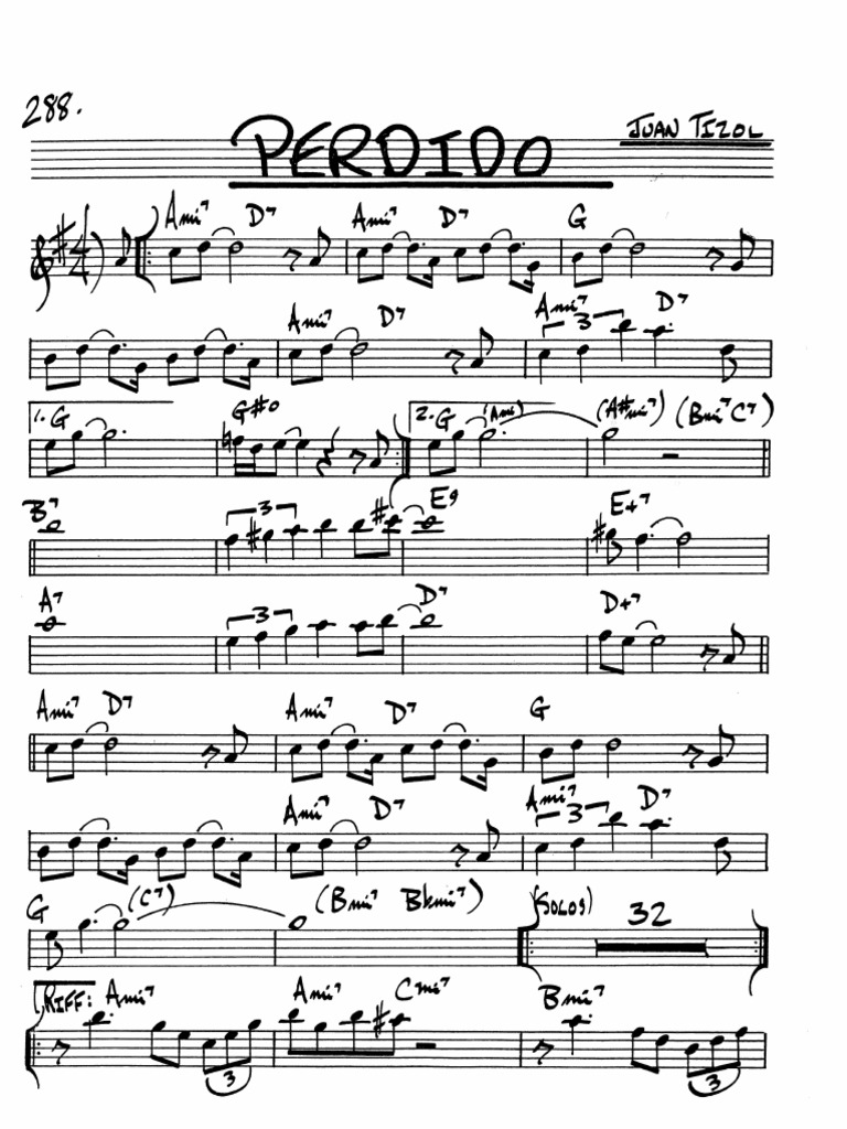 Perdido Eb Sax | PDF