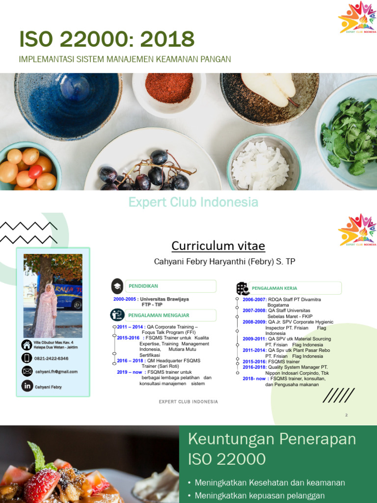 Iso 22000 2018 | PDF