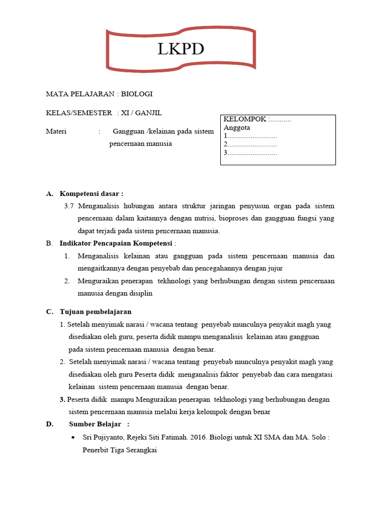 LKPD 3 PPG Masnaipa | PDF