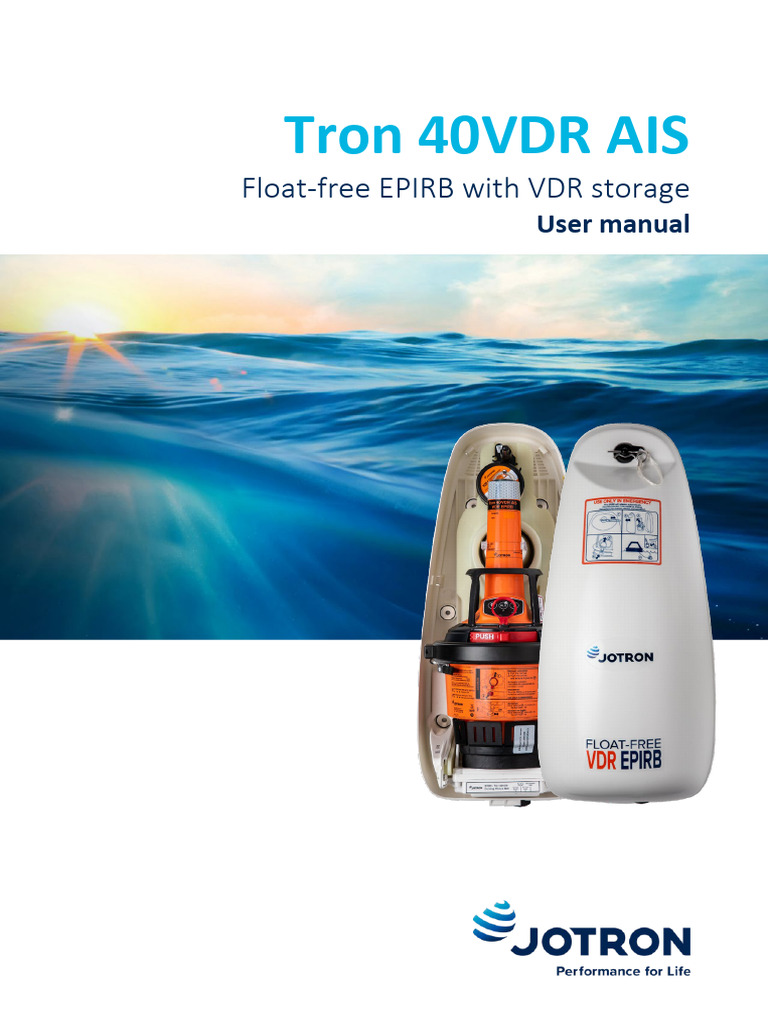 Manual User Tron 40VDR AIS | PDF