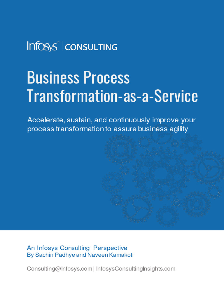Business Process Transformation As A Service - Infosys Consulting - Pov ...