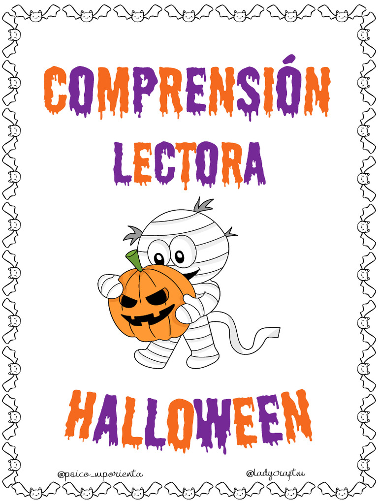 Comprensión Lectora Halloween | PDF | Color | Rojo