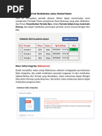 Panduan Daftar Ulang BPI | PDF