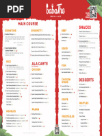 Perere Restaurant Menu and Prices | PDF | Sauce | Sushi