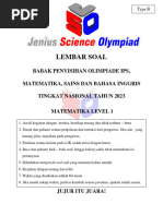 Latihan Soal OMNI SAINS | PDF