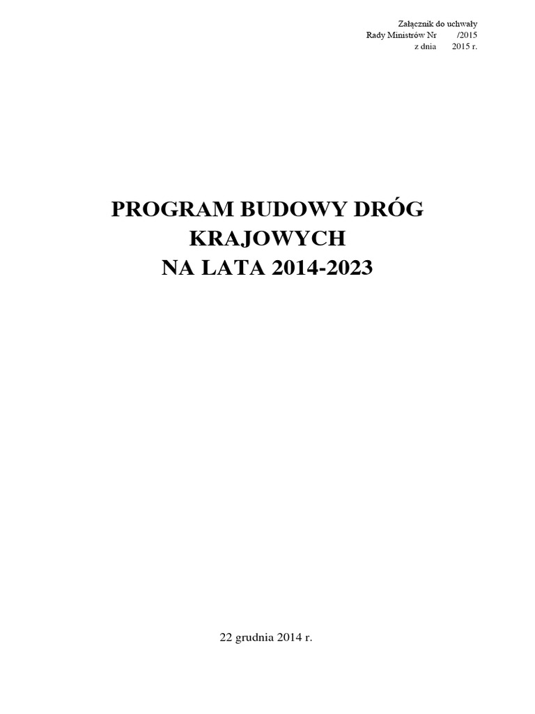 Projekt PBDK - Konsultacje | PDF