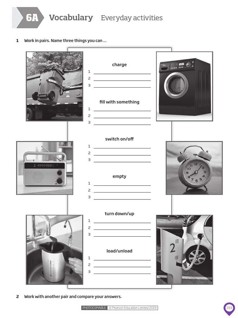 RM B1 PC 6A Vocabulary | PDF