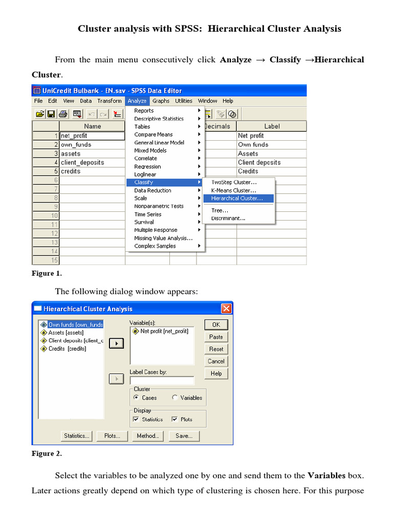 Spss Cluster Analysis Notes Pdf