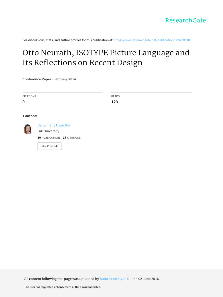 Otto Neurath Isotype Picture Language | PDF | Communication Design