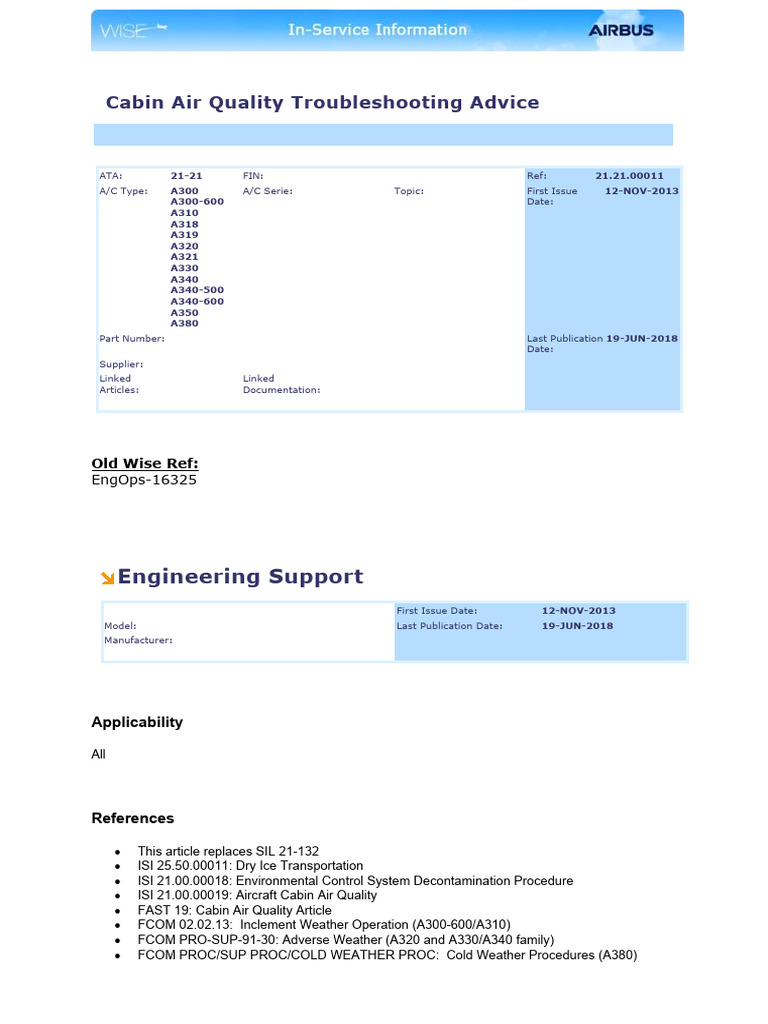 Airbus ISI 21.21.00011 | PDF | Aviation | Jet Aircraft