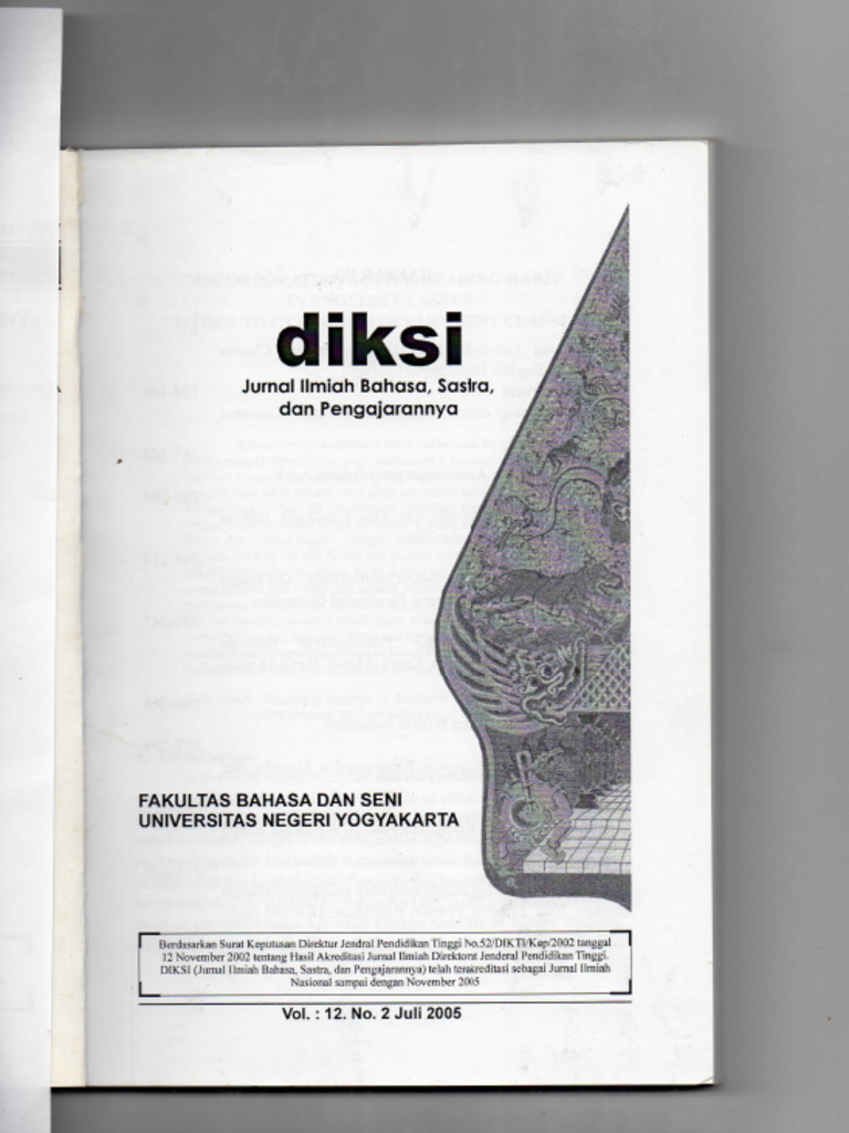 Diksi 2002 - 2005 | PDF