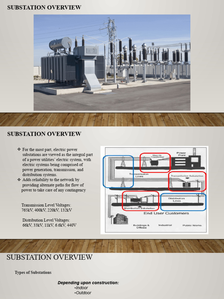 Substation Overview | PDF | Electrical Substation | Manufactured Goods
