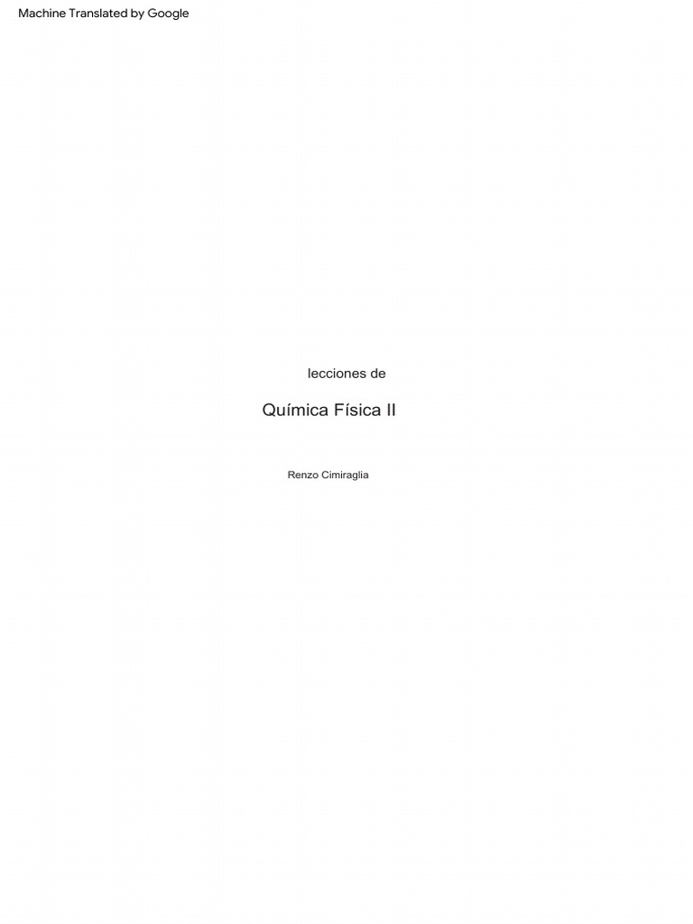 Chim Fis II Dispense | PDF | Electrón | Ligero