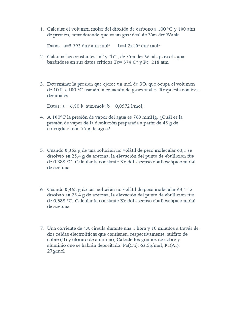 Bco Preguntas Ex Final 2020-2 | PDF | Cobre | Níquel