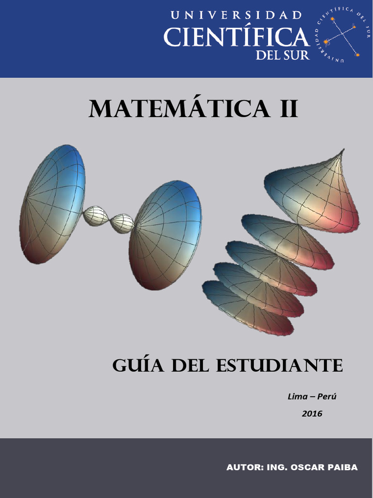 Guia Mate Ii PDF 3 2016 02 | PDF | Integral | Derivado