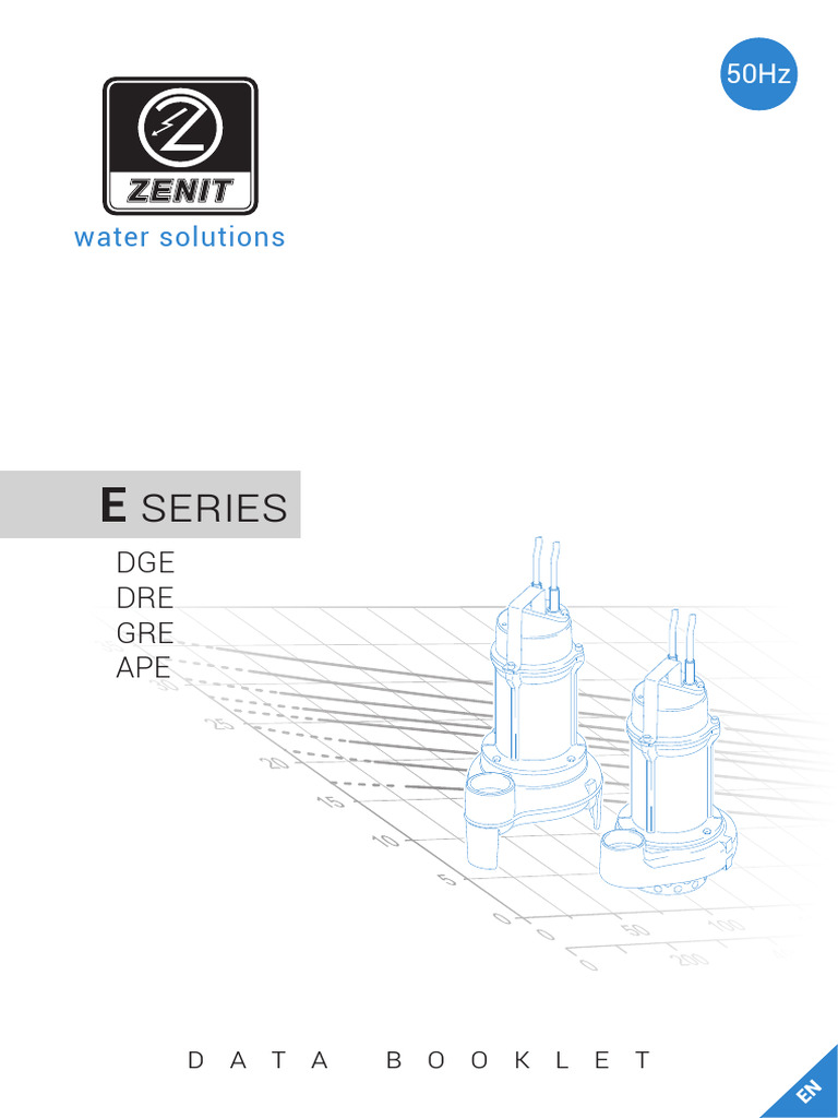 Zenit e Series Electric Submersible Pump Data Booklet | PDF