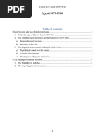 Khedivate of Egypt: 1867-1914 Overview | PDF | Egypt | Government Of Egypt