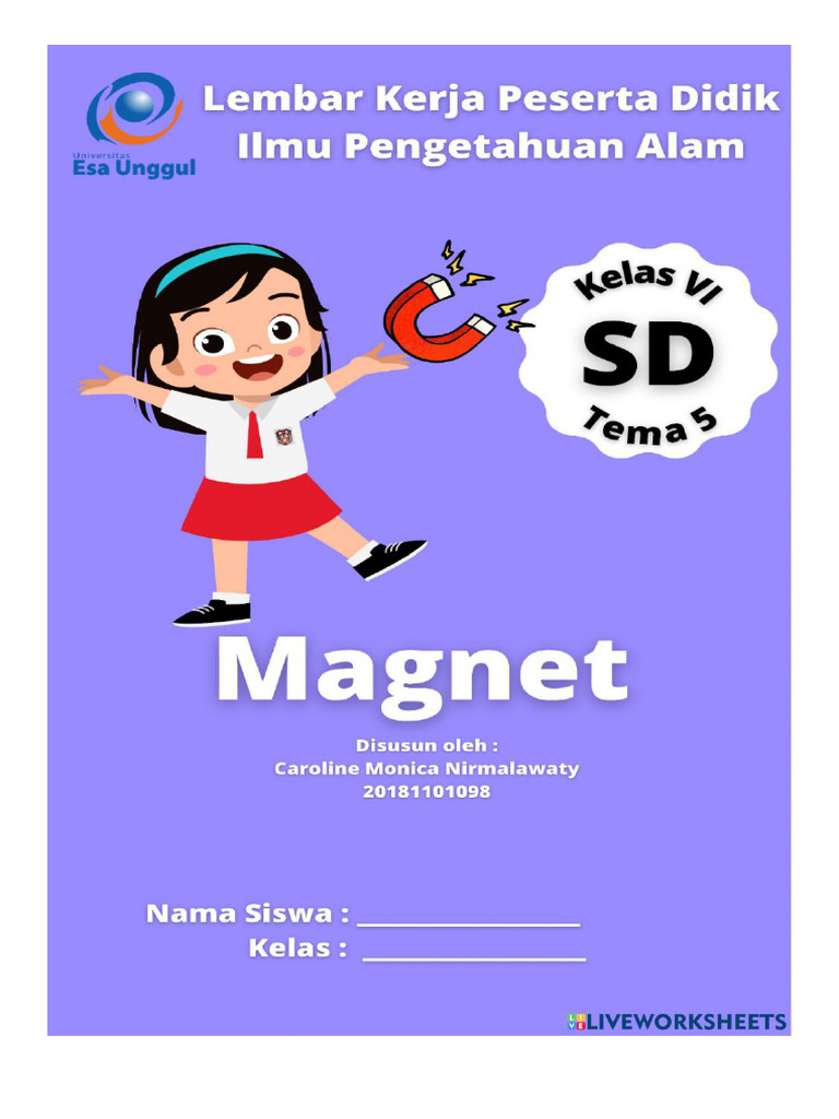LKPD Tema 5 - Magnet | PDF