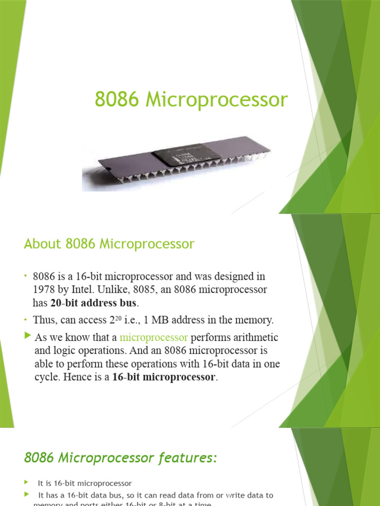 8086 Architecture | PDF | Central Processing Unit | Computer Data