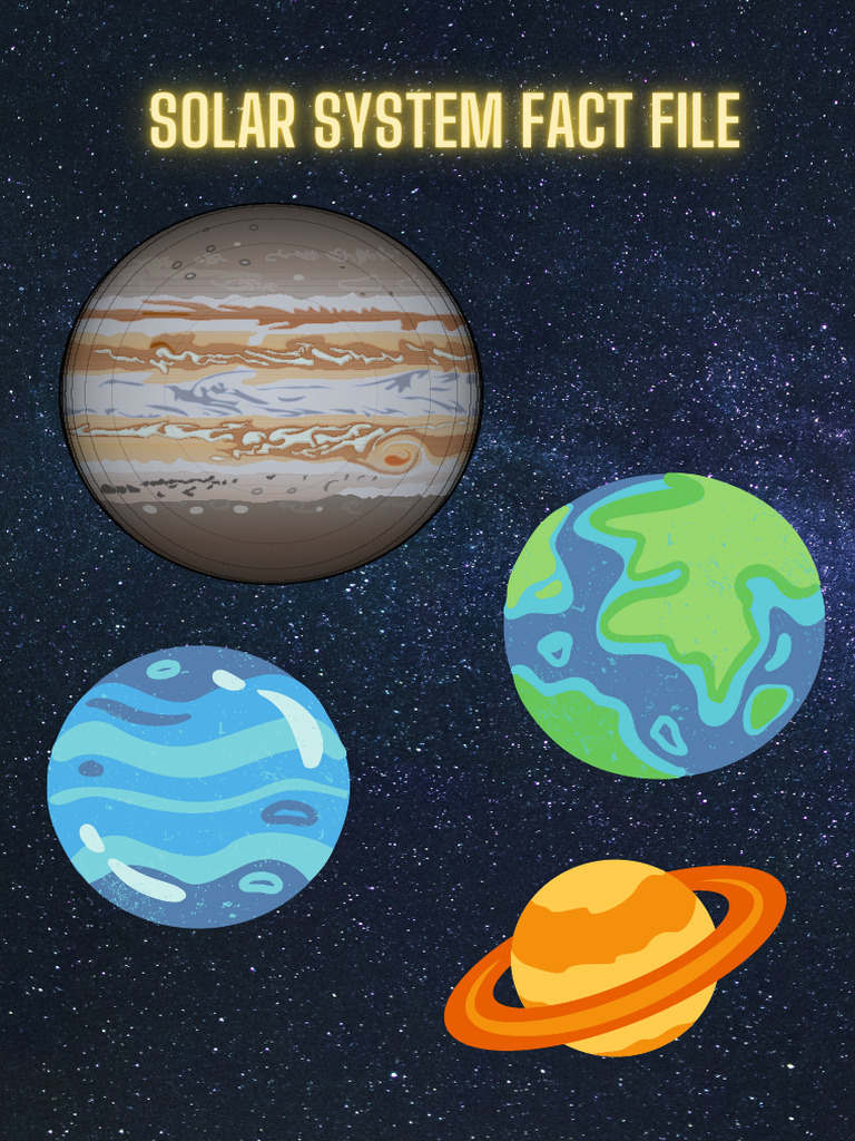 The Solar System Fact File | PDF | Solar System | Planets