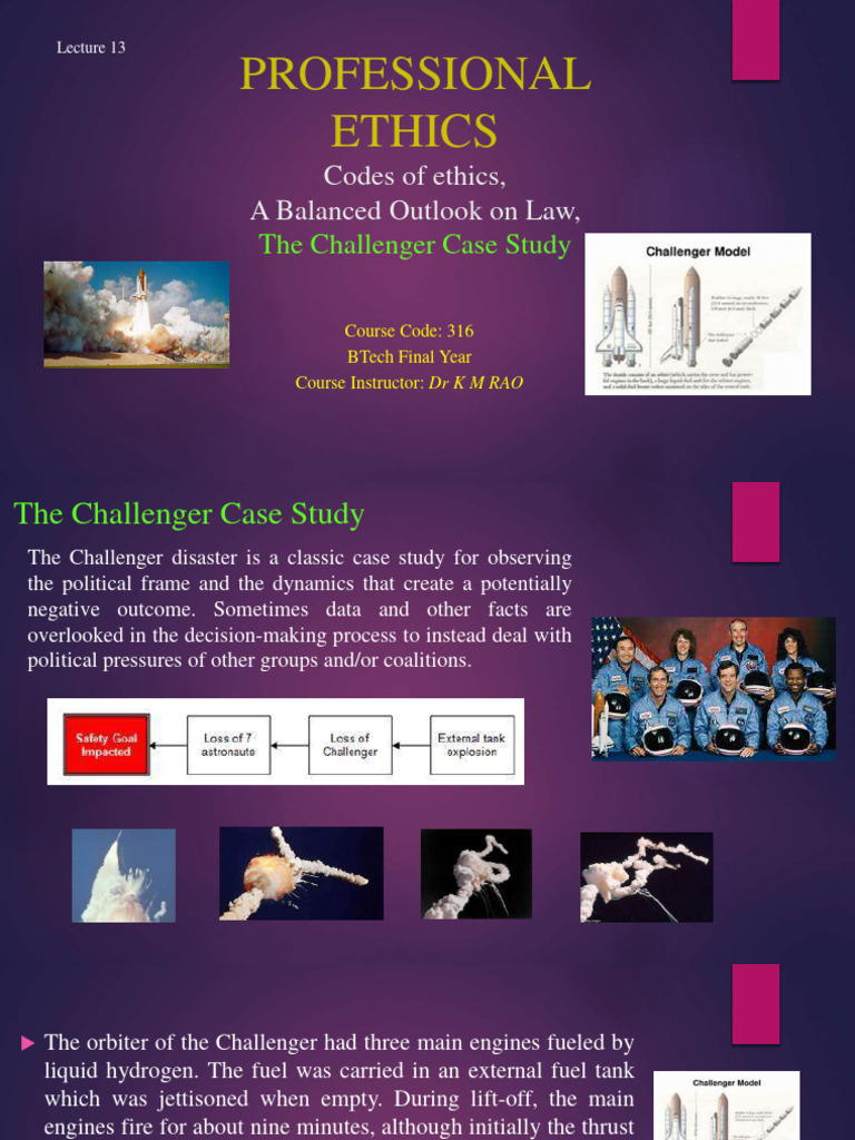 Challenger Case Study | PDF | Space Shuttle Challenger | Rocket