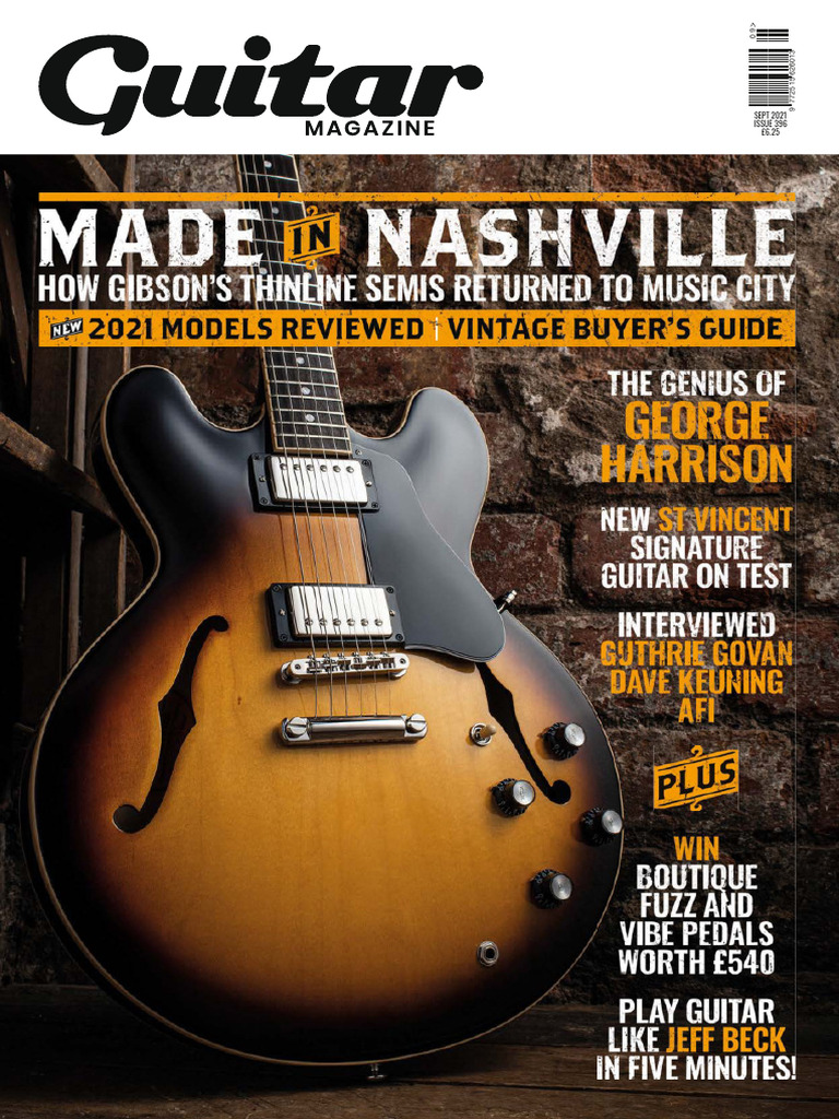 Guitar Magazine - Issue 396, September 2021 UK | PDF | Guitars