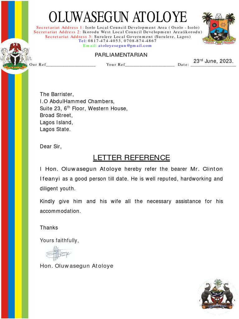 Lagos State Indigenous Conference New | PDF