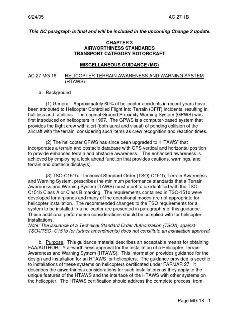 This AC Paragraph Is Final and Will Be Included in The Upcoming Change ...